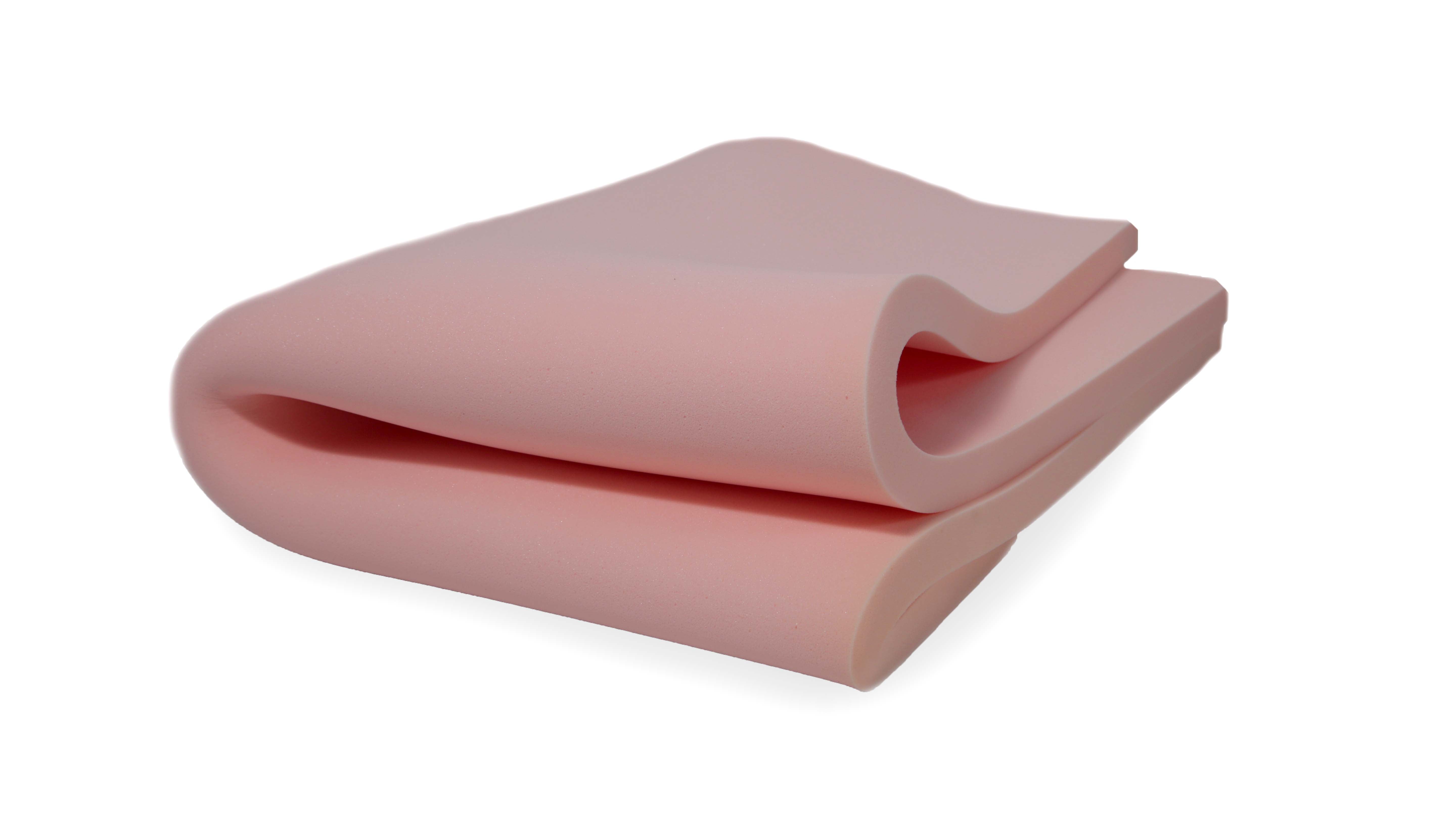 2" Flex Topper: Latex-Like Foam by Comfort Option.